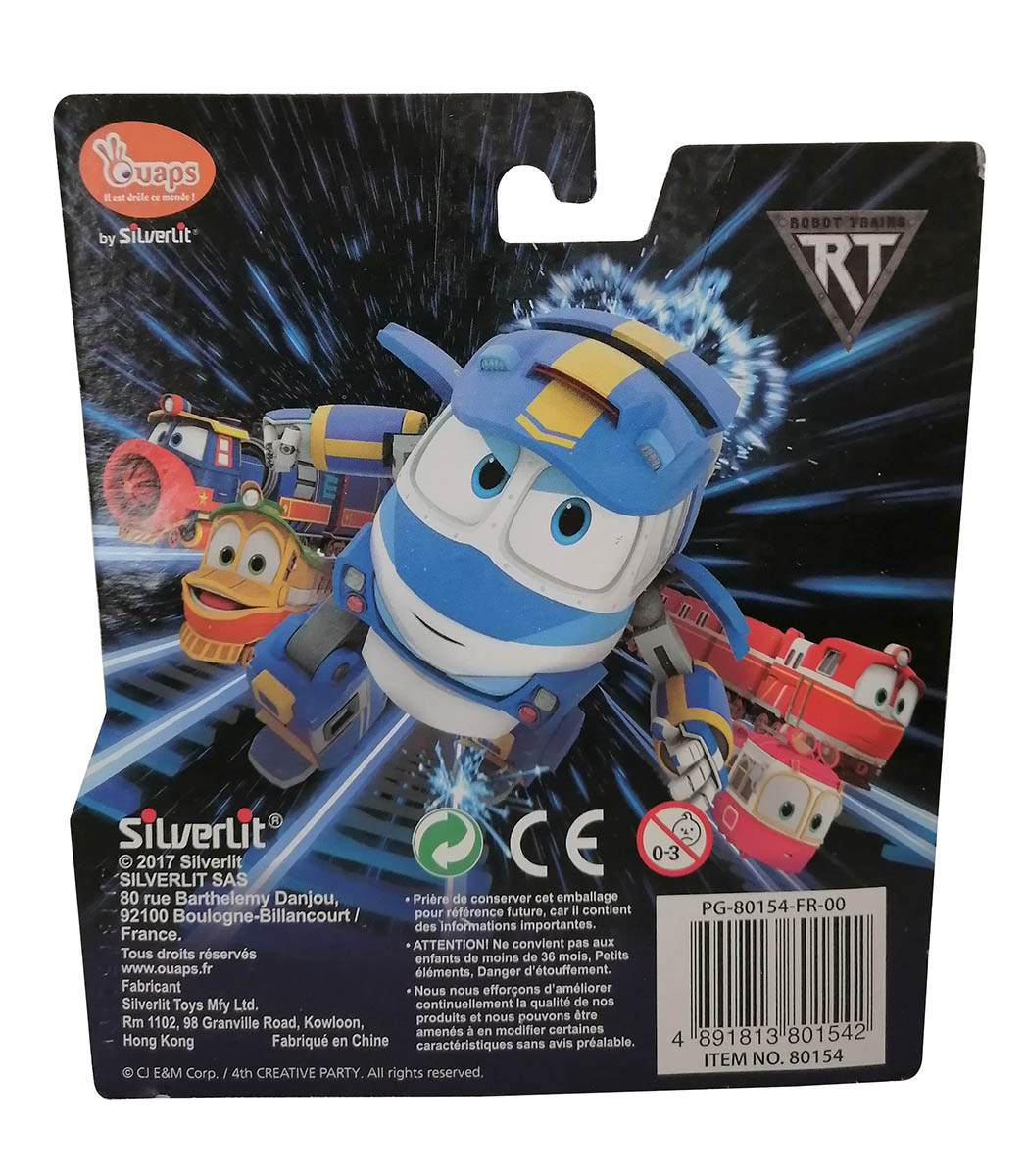 Silverlit Robot Trains Genie mit Brille Roboterzug Mini Spiel-Figur ...